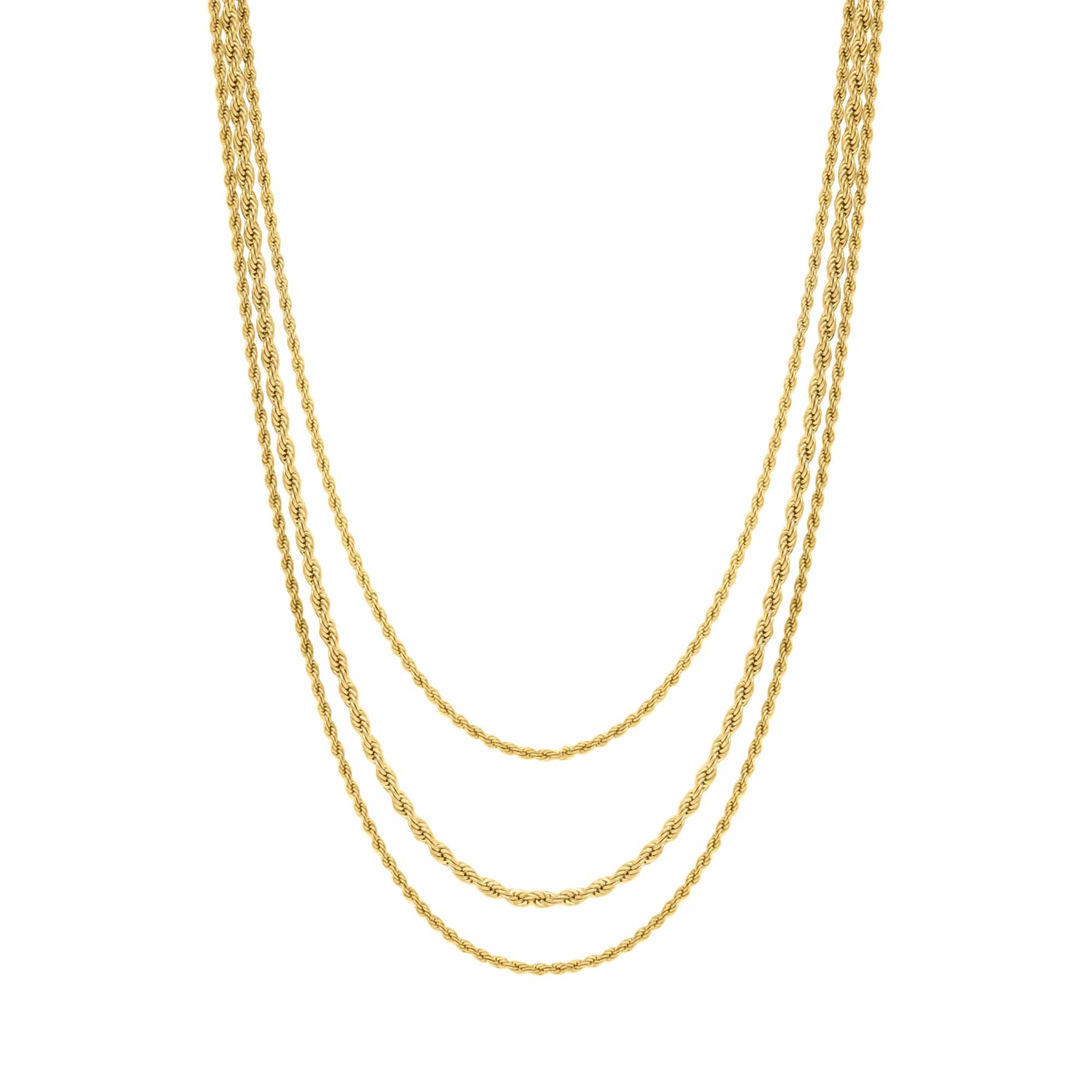 BOHOMOON Align Layered Necklace | Waterproof & Tarnish Free Stainless