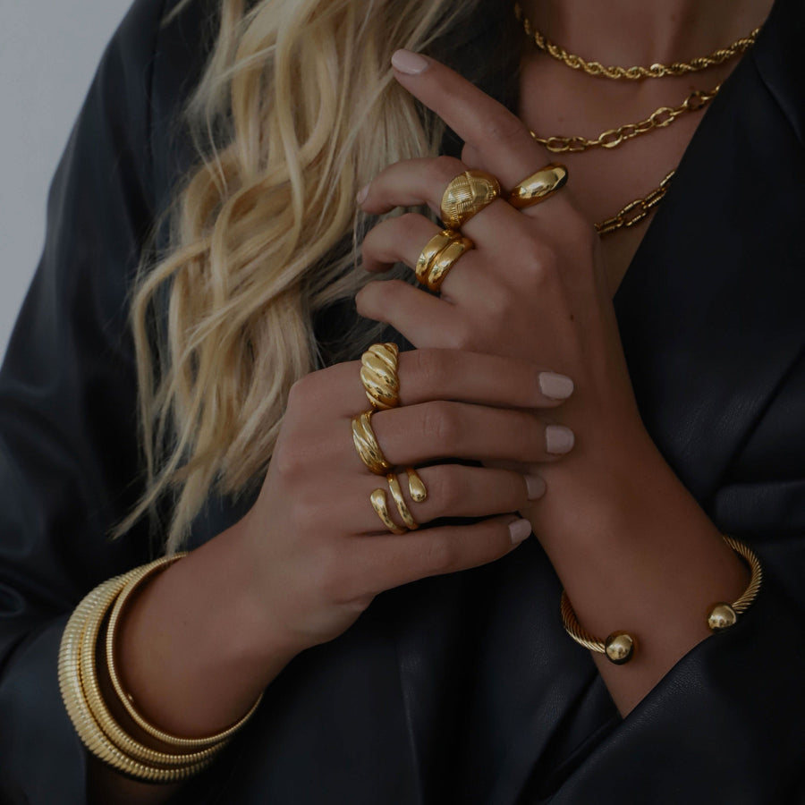 BOHOMOON Donatella Ring | Waterproof & Tarnish Free Stainless Steel