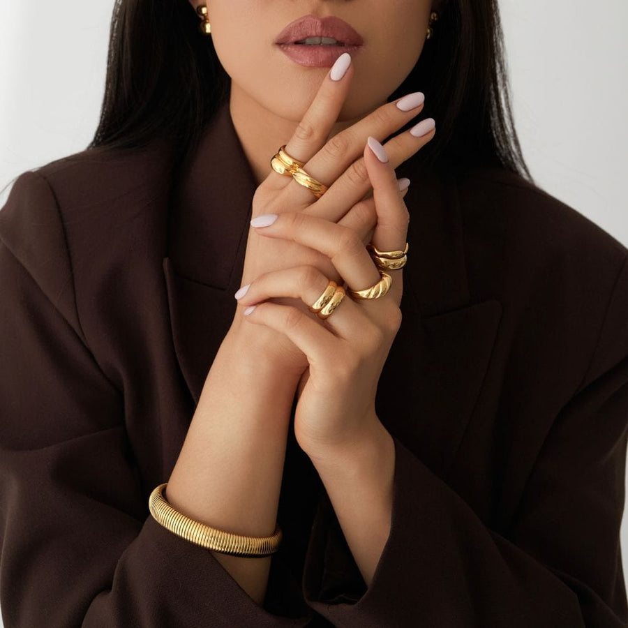 BOHOMOON Donatella Ring | Waterproof & Tarnish Free Stainless Steel