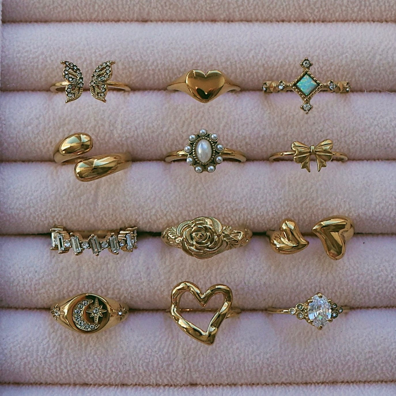 BOHOMOON Romance Ring | Waterproof & Tarnish Free Stainless Steel